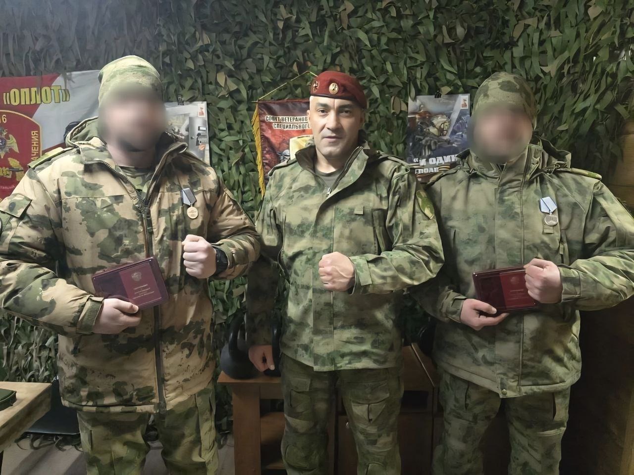 Воины башкирского батальона получили госнаграды на передовой